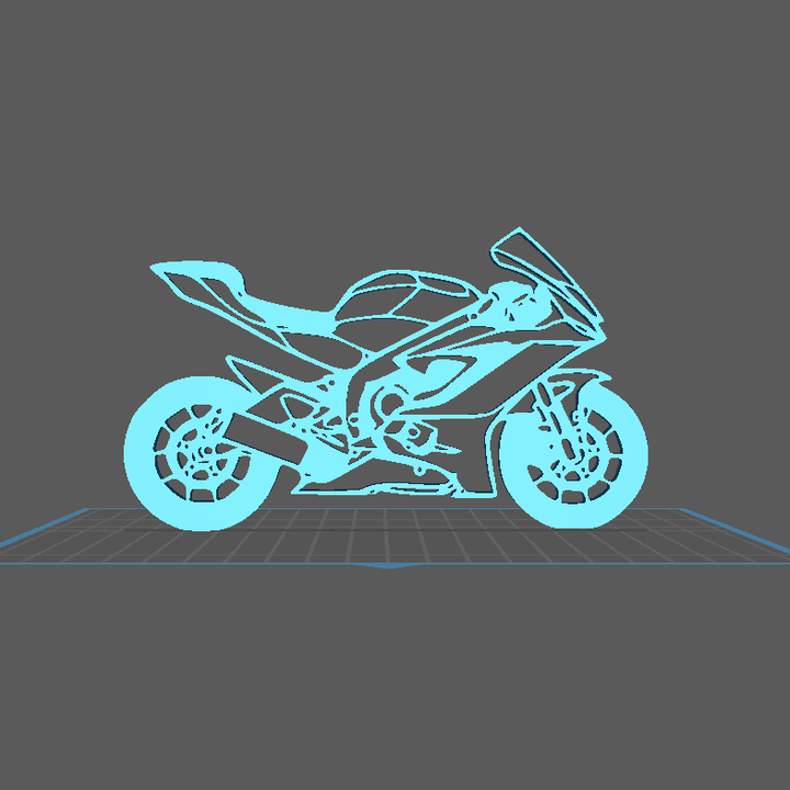 3D Printable Yamaha - R6 by Paul Wust