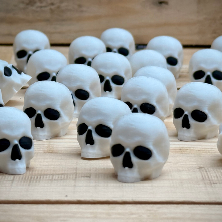 3D Printable Mini Skulls by ENIQUE3D