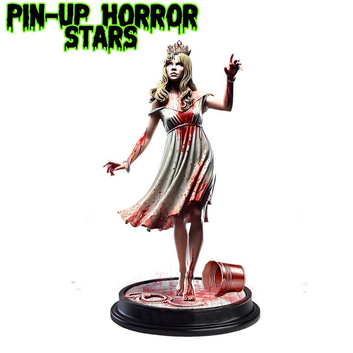Pin-Up Horror Stars - 75/120mm STL Files Campaign - MyMiniFactory