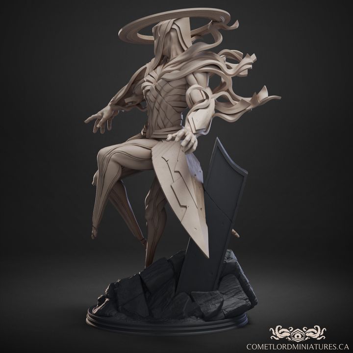 3D Printable Hasmed, Angel of Annihilation x Angelarium by Comet Lord ...