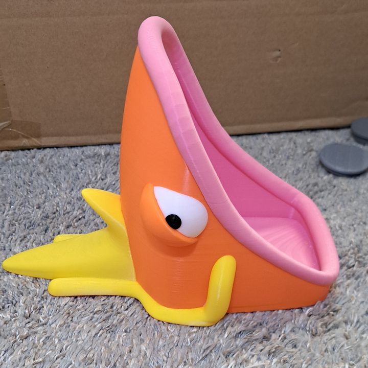 3D Printable Magikarp - A1 Mini Poop Catcher by Devon
