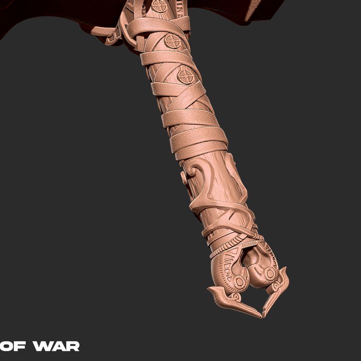 3D Printable Mjolnir 3D for cosplay by Printhub