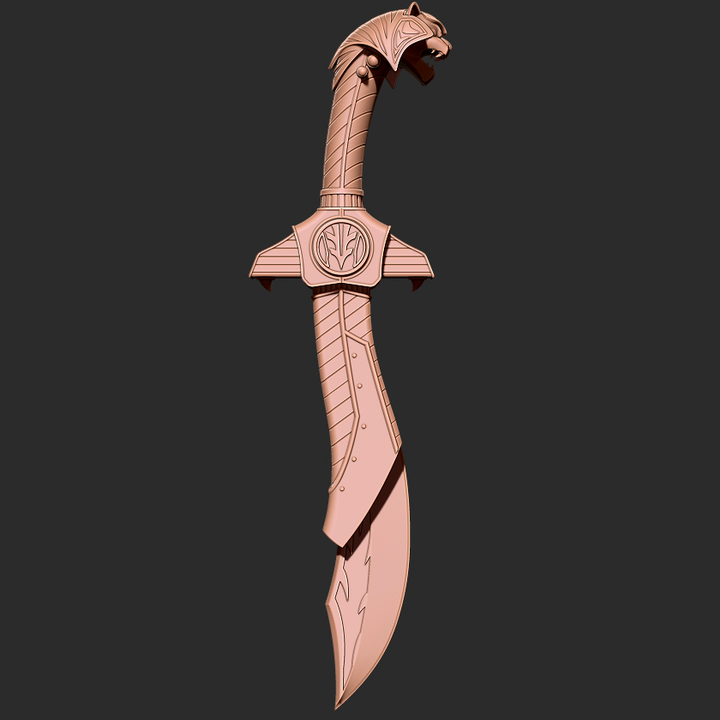 3D Printable Power rangers sword collection by Printhub