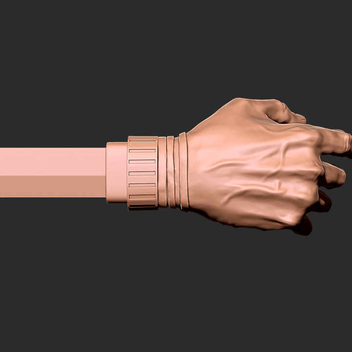 3D Printable Shigemo Hand Sword - Jujutsu Kaisen Cosplay Hand Sword by ...