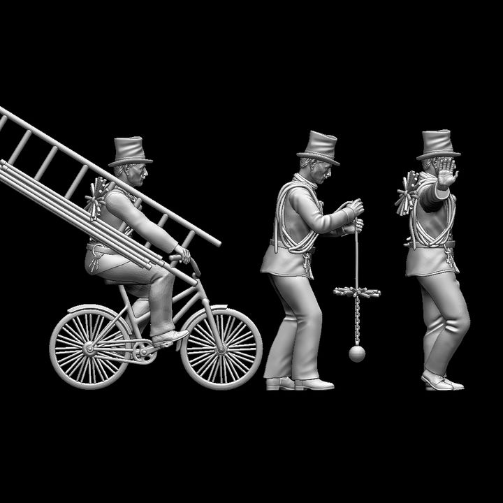 3D Printable chimney sweeps by Dmitry Tishchenkov