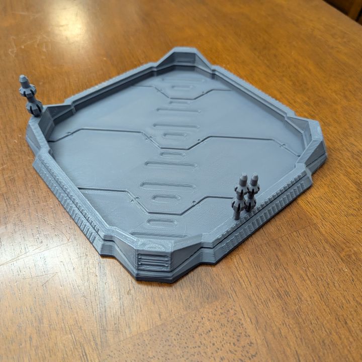 3D Printable Sci-Fi Alien Outpost Terrain Collection - 28mm 32mm ...