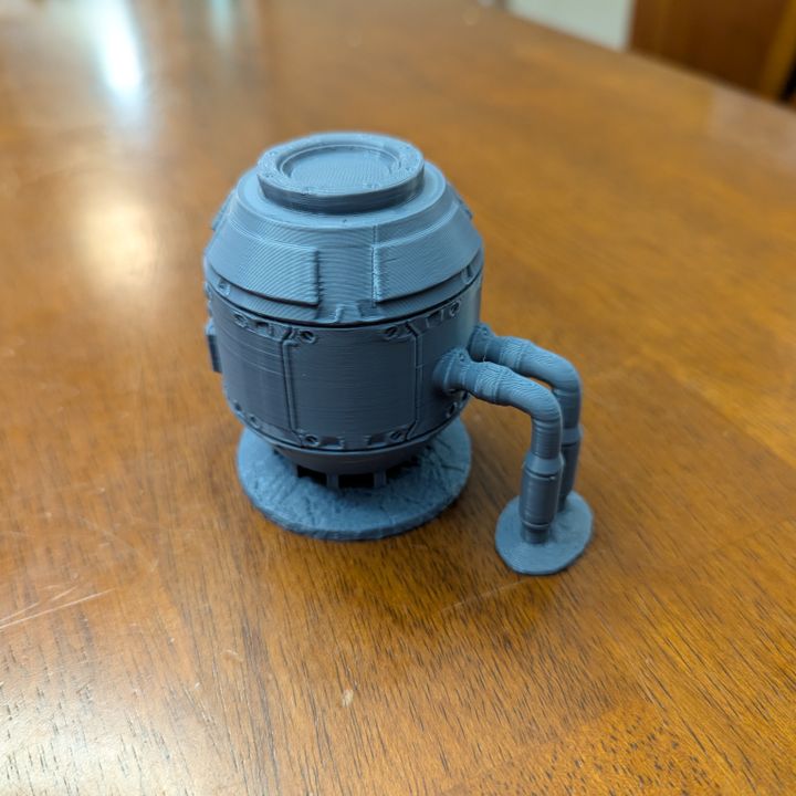 3D Printable Sci-Fi Alien Outpost Terrain Collection - 28mm 32mm ...