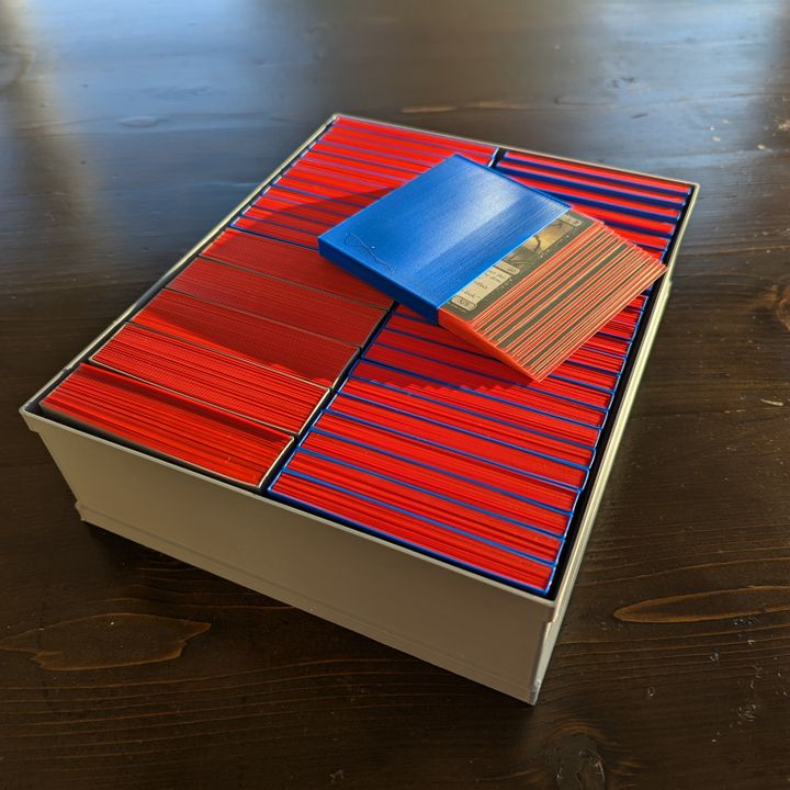 3D Printable MtG Ultra Efficient Cube Set - Storage Box, Deck Boxes ...