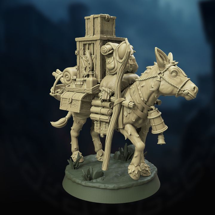 3D Printable Wizard Expedition Party by Crippled God Foundry