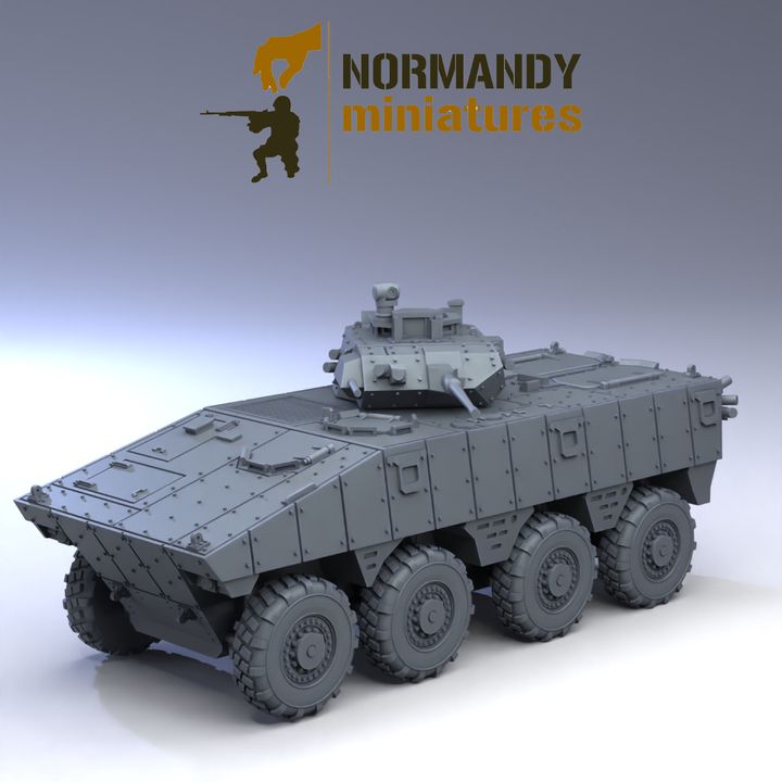3D Printable VBCI by NormandyMiniatures