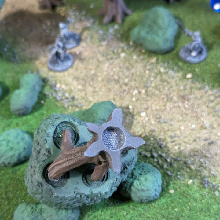 3D Printable Collection of Trees and Bushes - 15mm Scale and Magnet ...