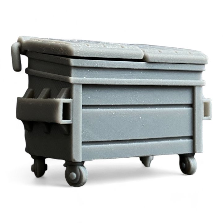 3D Printable Dumpster by Tiny Furniture