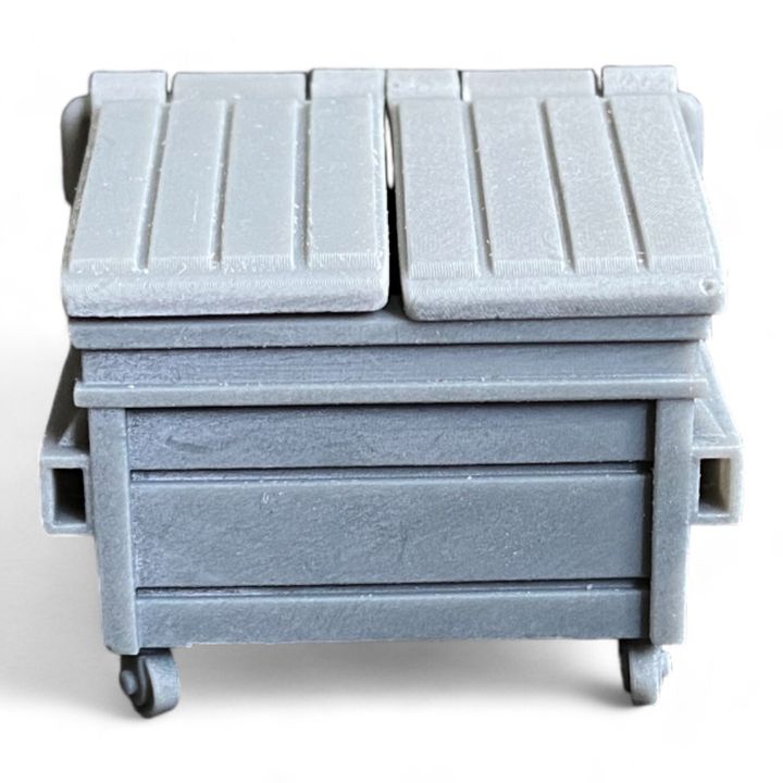 3D Printable Dumpster by Tiny Furniture