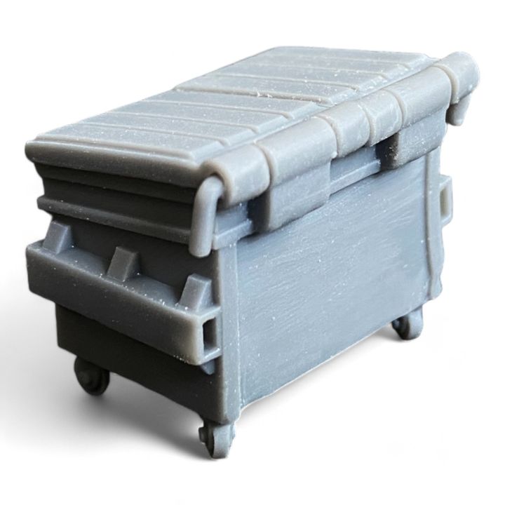 3D Printable Dumpster by Tiny Furniture