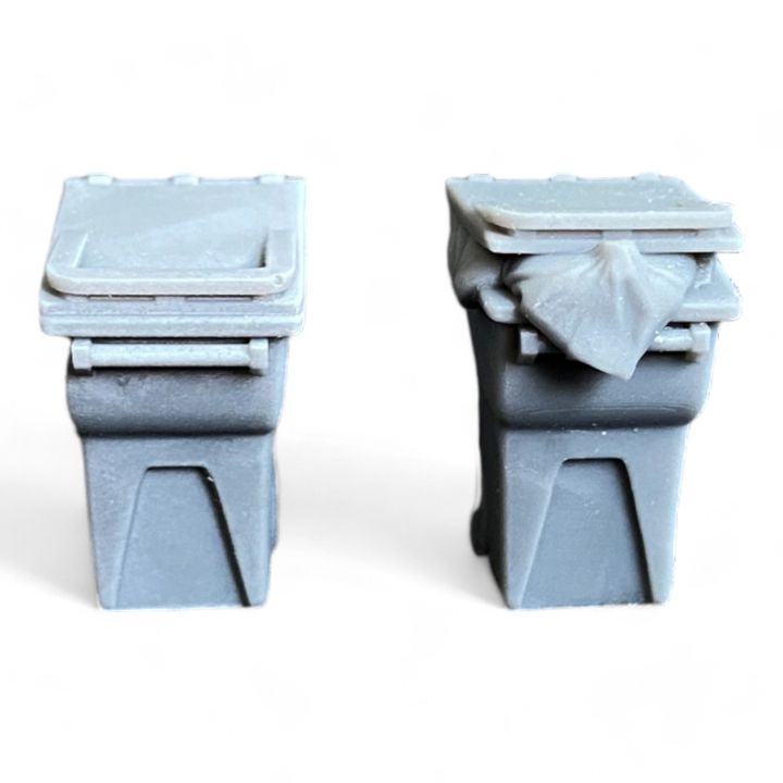 3d Printable Garbage Carts By Tiny Furniture