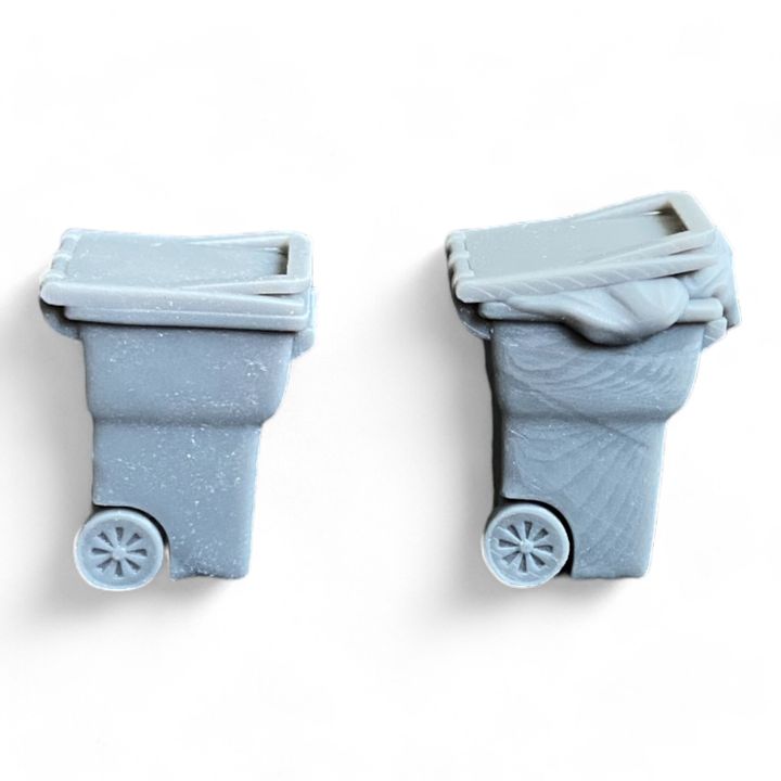3d Printable Garbage Carts By Tiny Furniture