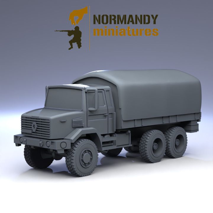 3D Printable French GBC 180 by NormandyMiniatures