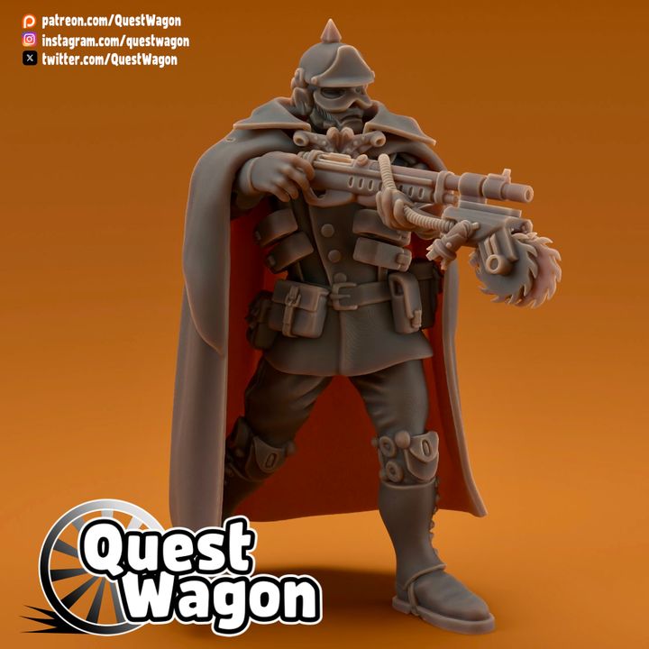 3D Printable Death Trench Infantry unit (aggressor) by QuestWagon