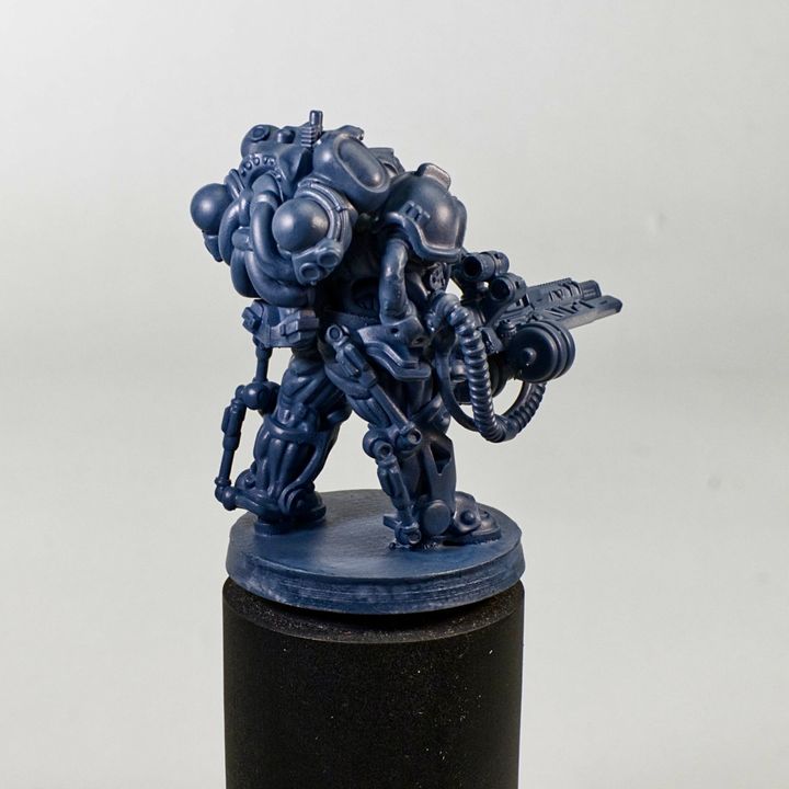 3D Printable Heavy Unit Space Aggressor by QuestWagon