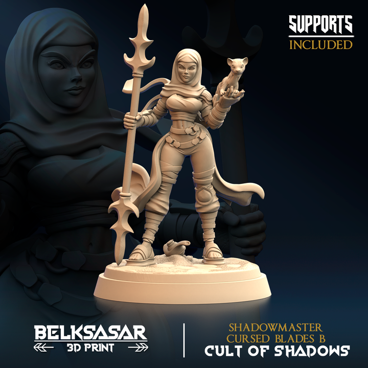 3D Printable Shadowmaster Cursed Blades B All Variants by Belksasar