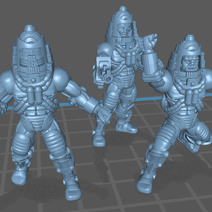 3D Printable Fan Art - MOTU - Man-E-Faces by Oyvind TK