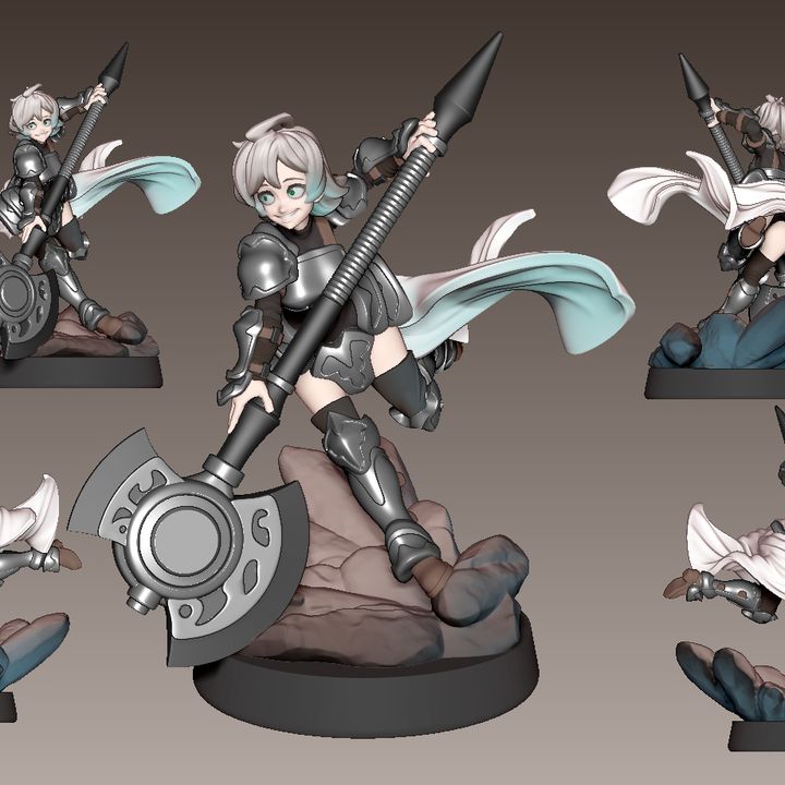 3D Printable Valian , The Zealot by LPOMC