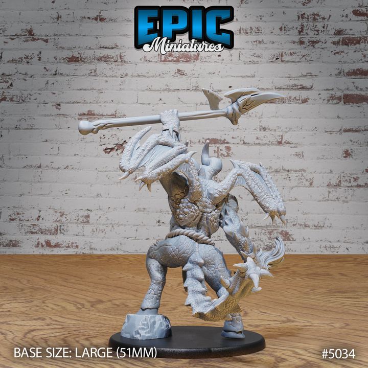 3D Printable Wrath Devil Victory / Demon Warrior / Demonic Beast ...