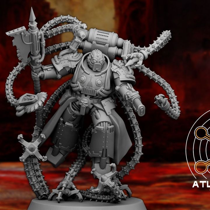 3D Printable Master Smith of Hades by Atlan Forge