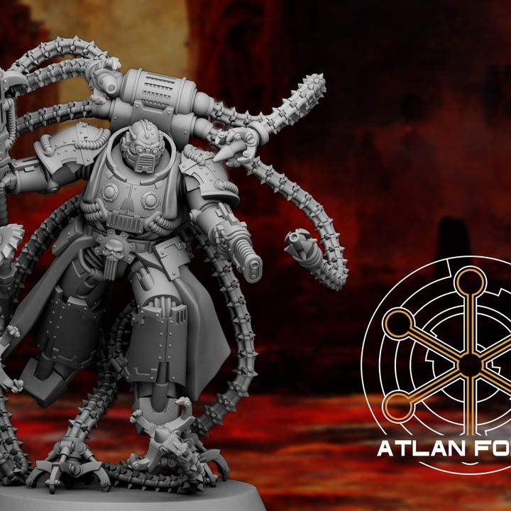 3D Printable Master Smith of Hades by Atlan Forge