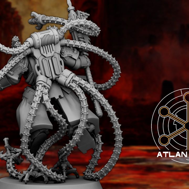 3D Printable Master Smith of Hades by Atlan Forge