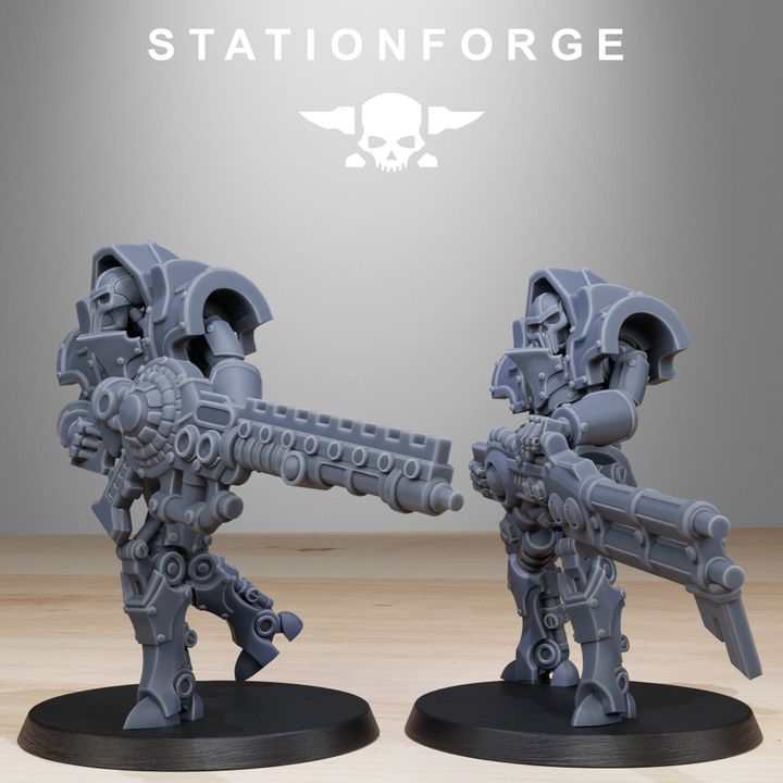 3D Printable Astronet Heavy Infantry by Station Forge