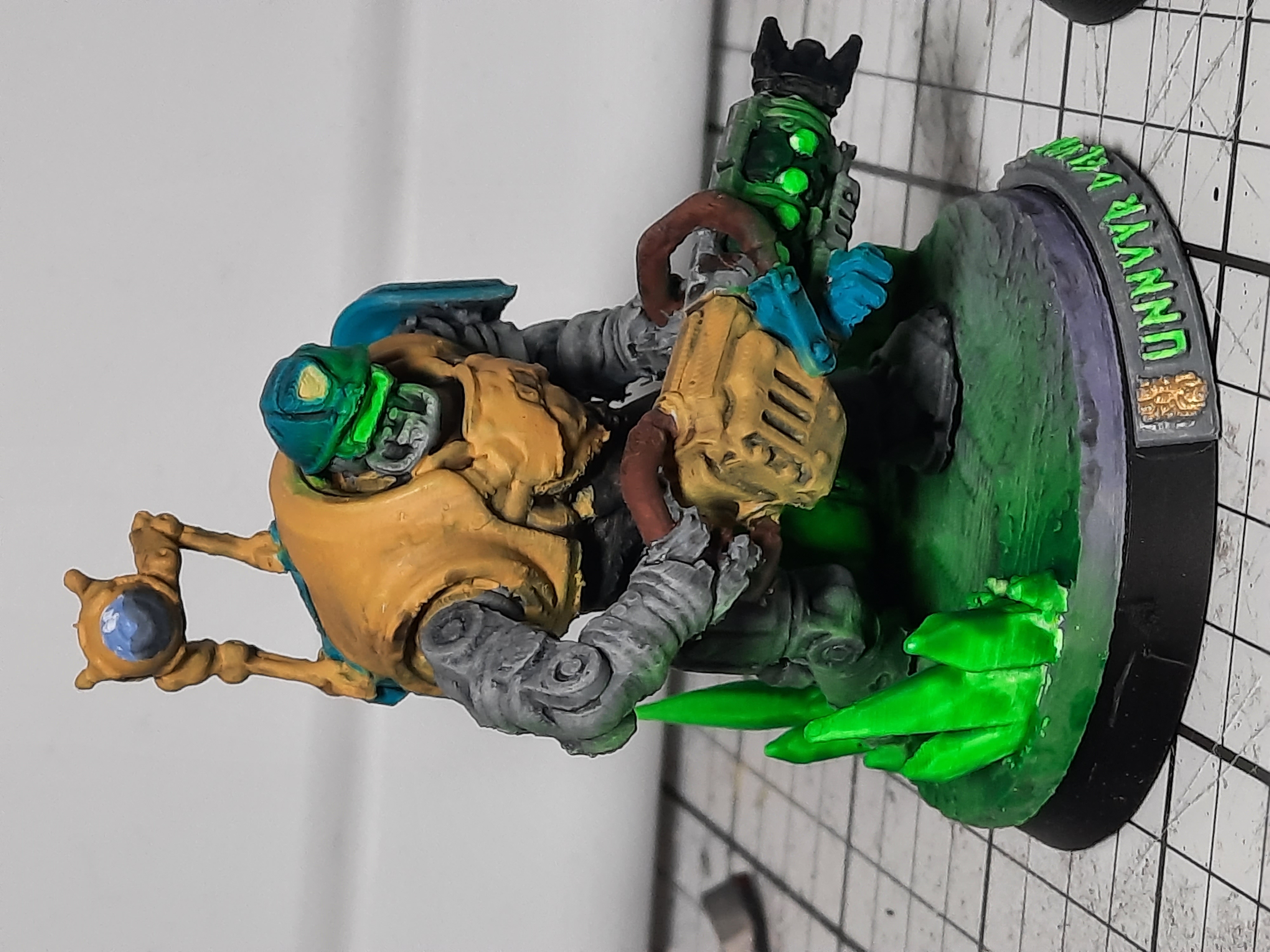 3D Printable Supermassive Space Dwarves: Thunderdroids by Treadhead Rad