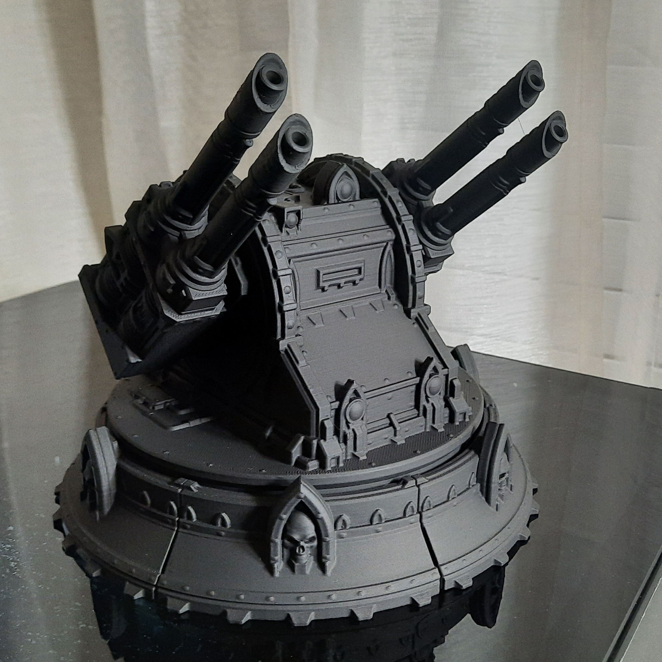 3D Printable Defense Turret V.2 by Forbidden Prints