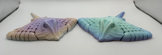 3D Printable Flexi Stingray (Manta Ray) by ArtiVIVO