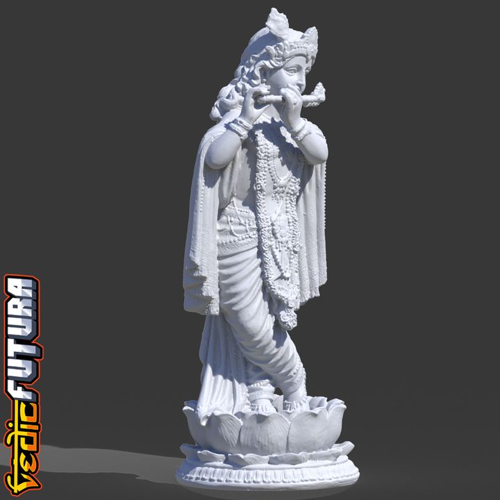 3D Printable Hrishikesha Krishna - Lord of the Senses by VedicFutura