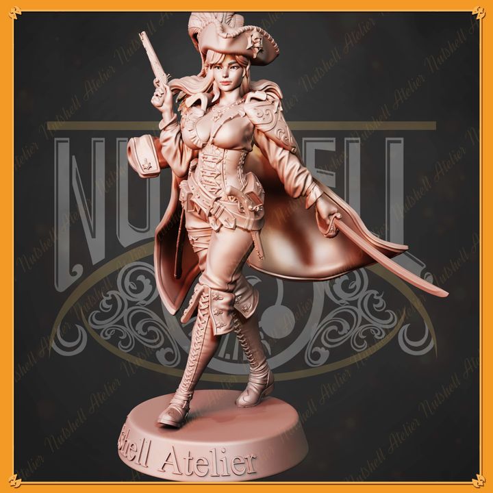 3D Printable Nutshell Atelier - pirate renewal by Nutshell atelier