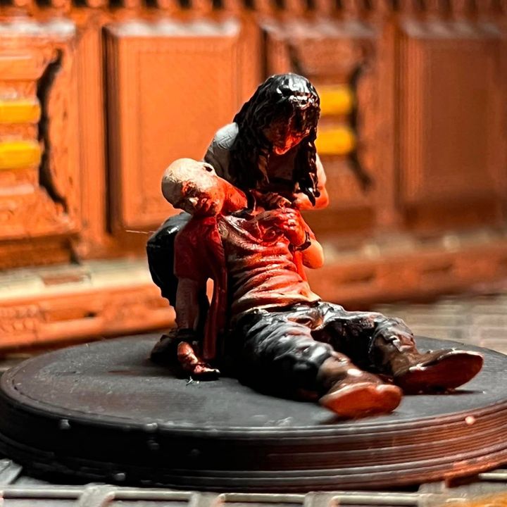 3D Print of ADOPTED SISTER DEATH CHEST BURSTED by Papsikels