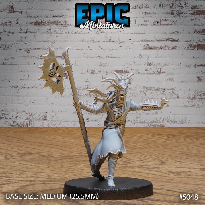 3D Printable High-Warlock Set / Demonic Shaman / Evil Spellcaster ...