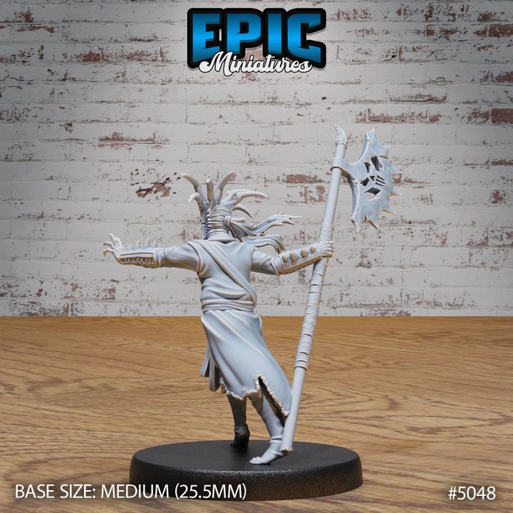 3D Printable High-Warlock Set / Demonic Shaman / Evil Spellcaster ...