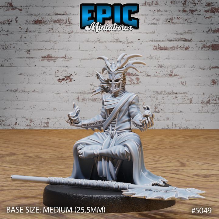 3D Printable High-Warlock Set / Demonic Shaman / Evil Spellcaster ...