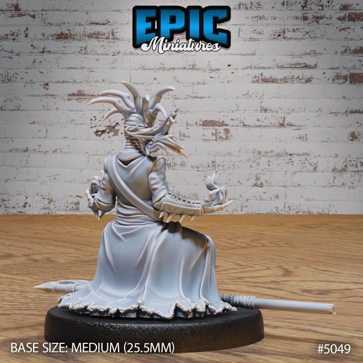 3D Printable High-Warlock Set / Demonic Shaman / Evil Spellcaster ...