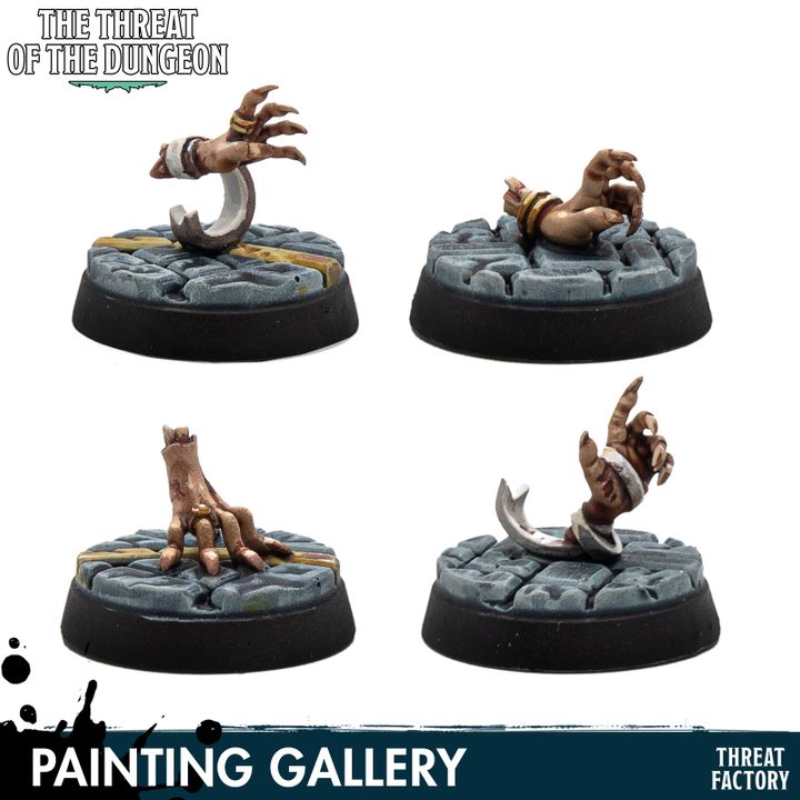 3D Printable Necromancer - crawling claws - Bigby's hand [BUNDLE] by ...