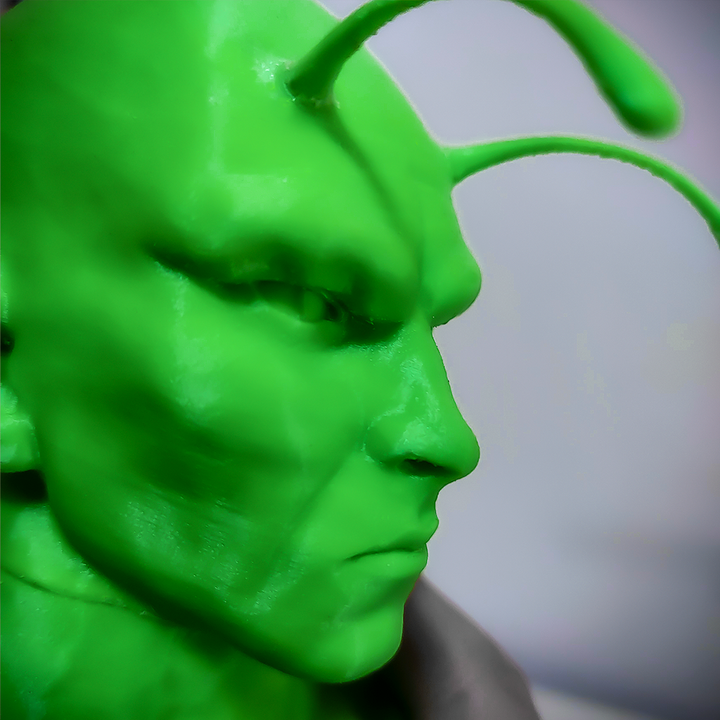3D Printable Realistic Piccolo Bust - Dragon Ball Z 3D Printable Design ...