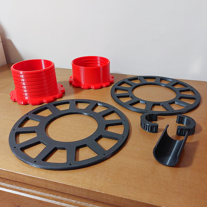 3D Printable Spool Holder with Smooth Rotation - 3D Printable Design by ...