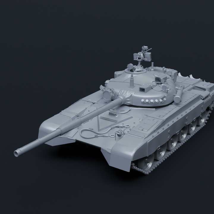 3D Printable Kuwaiti M84AB MBT by The Military Industrial Complex