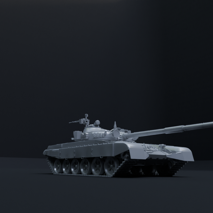 3D Printable Kuwaiti M84AB MBT by The Military Industrial Complex