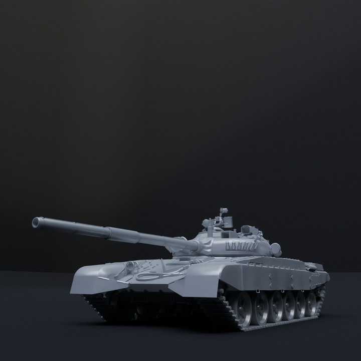 3D Printable Kuwaiti M84AB MBT by The Military Industrial Complex