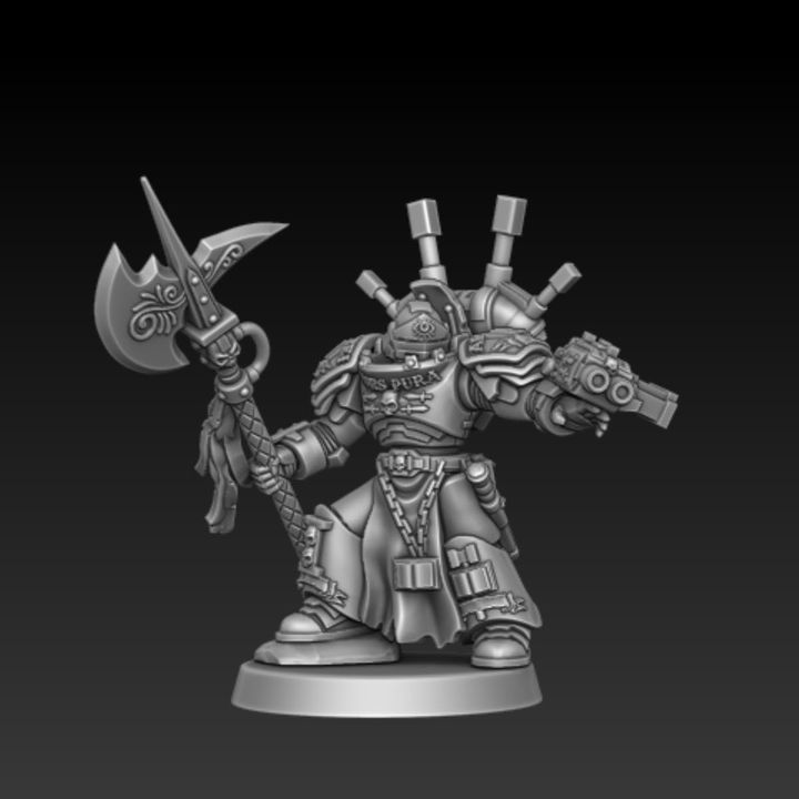 3D Printable Silver Wardens Weapons Pack by Chad Hoverter