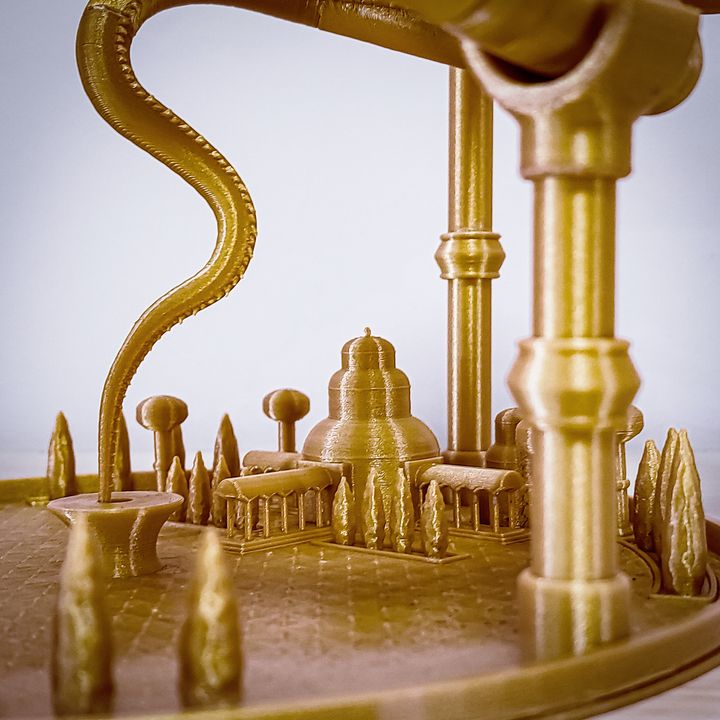 3D Printable Dragon Ball Shenron Model – Kami Sama Palace | Akira ...