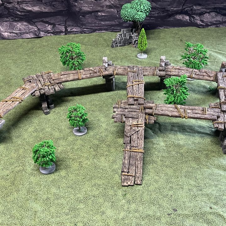 3D Printable Walkways and Bridges by RFIPRINTS
